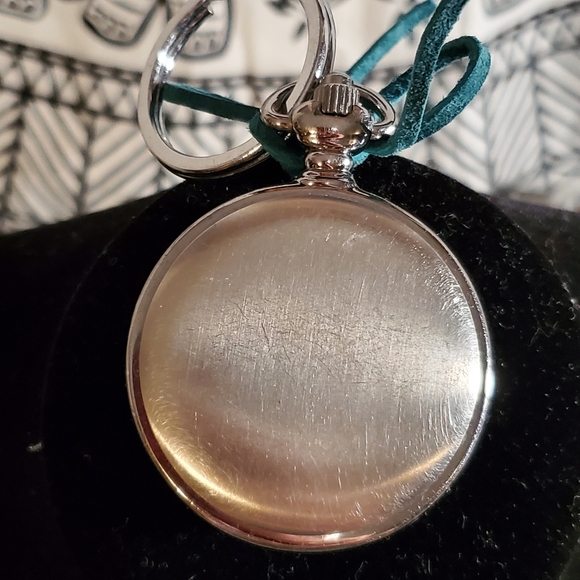 Fossil | Accessories | Fossil Blue Face Pocket Watch | Poshmark